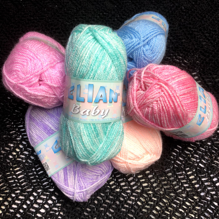 Pletací a háčkovací příze Elian Baby - Clubko
